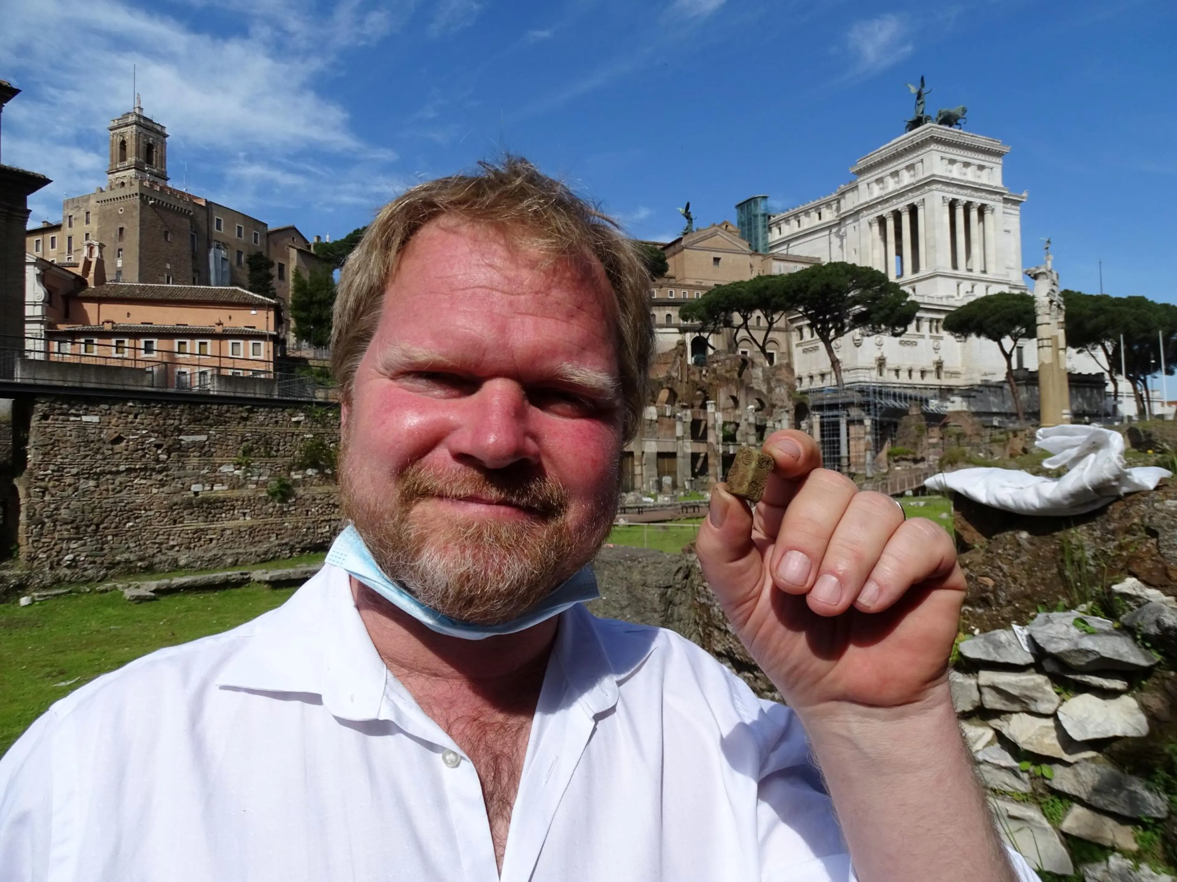 Roms rige byhistorie pibler frem under Cæsars Forum | Carlsbergfondet.dk